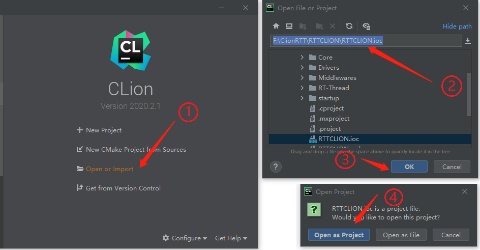 使用Clion移植RT-Thread嵌入式操作系统