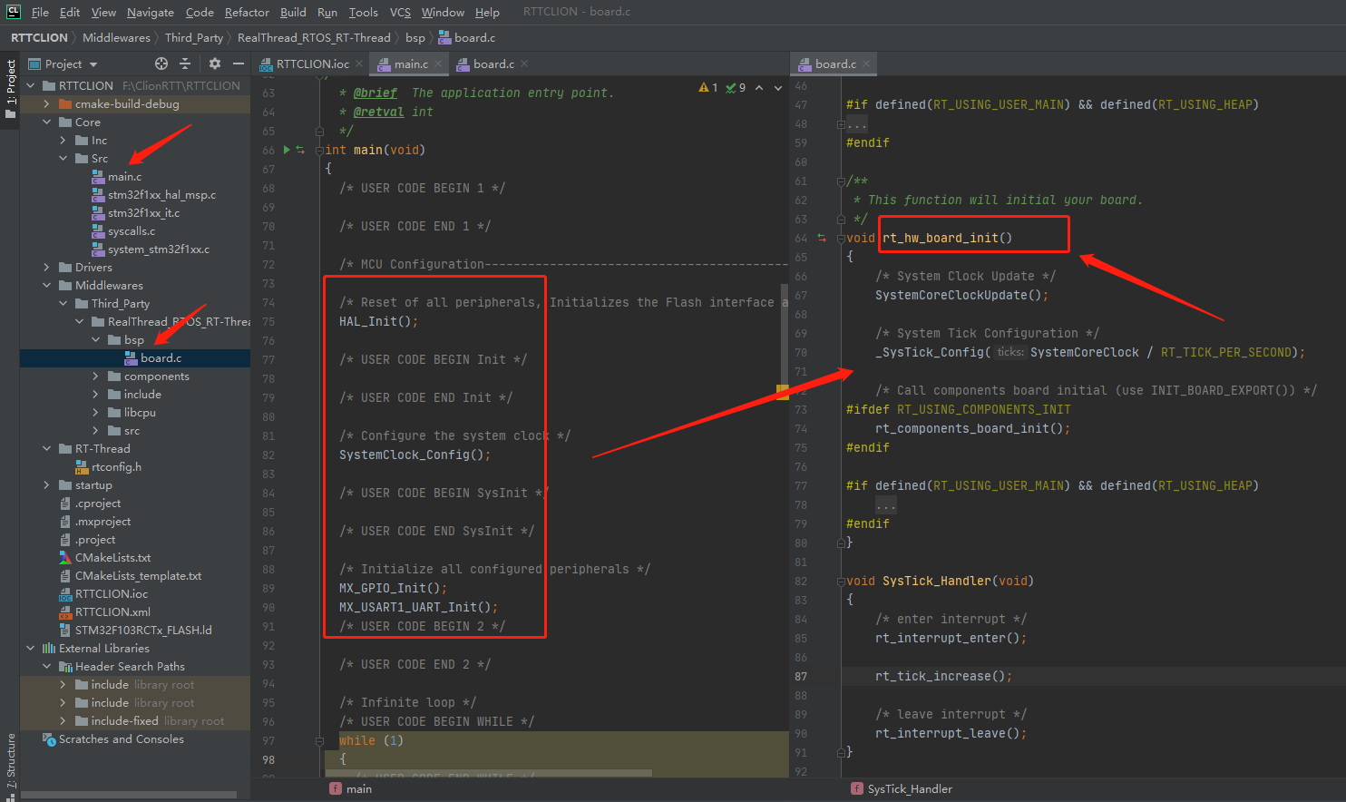 使用Clion移植RT-Thread嵌入式操作系统